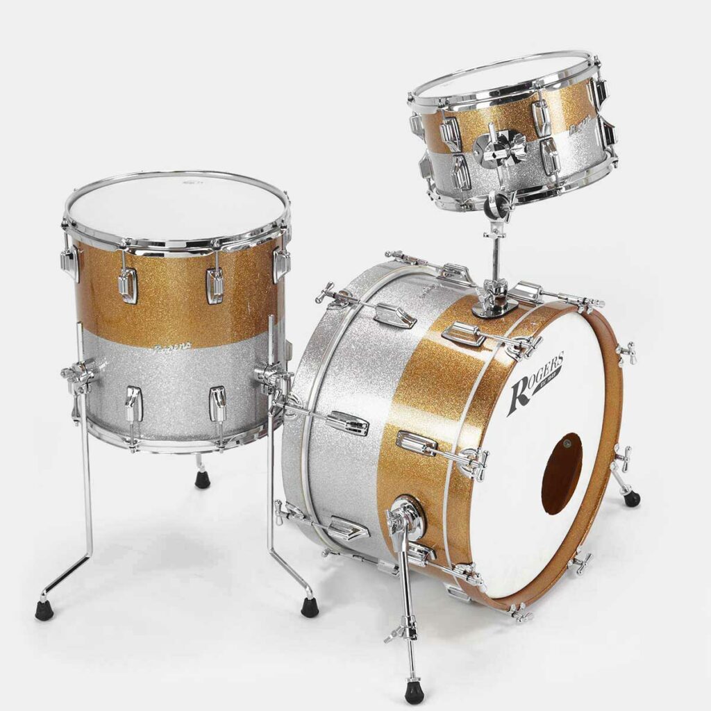 Rogers Drums USA | POWERTONE GOLD-SILVER