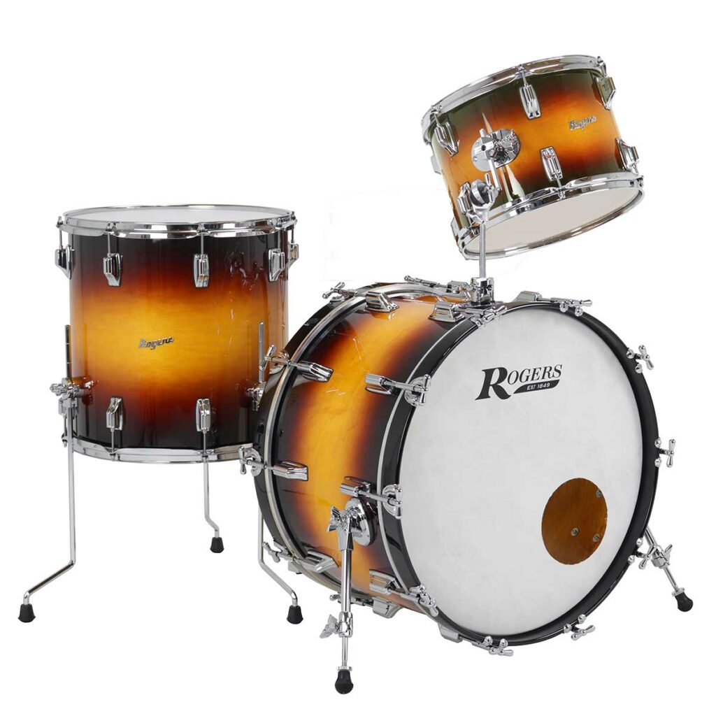 Rogers Drums USA | POWERTONE SUNBURST KIT